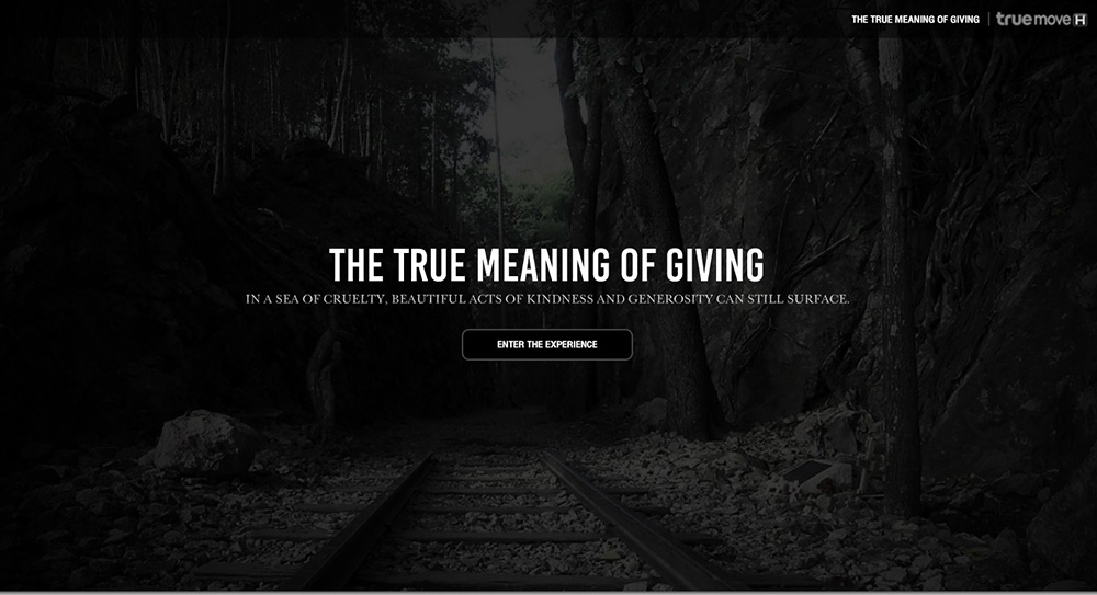 TRUE GIVING : THE TRUE MEANING OF GIVING - A D M A N 2 0 1 8