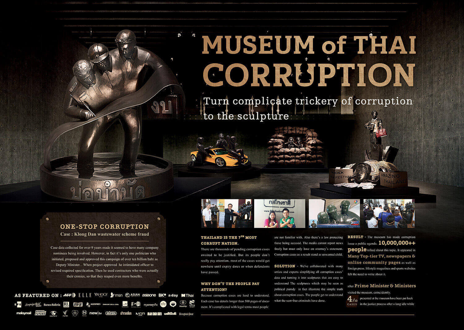 MUSEUM OF THAI CORRUPTION - A D M A N 2 0 1 8